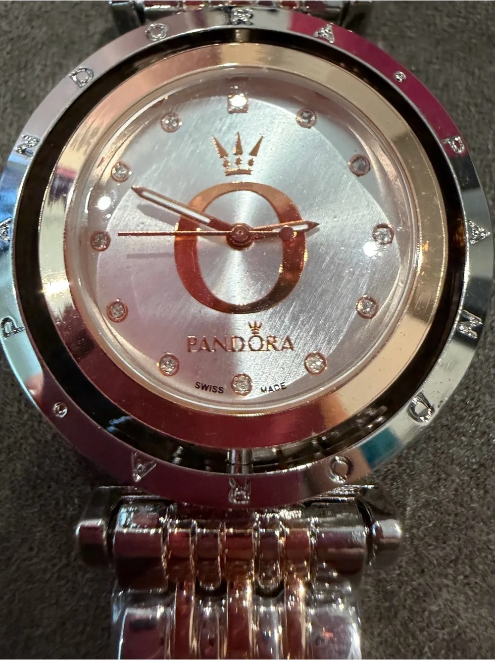 Pandora | Accessories | New Pandora Twotone Silver And Rose Gold Womens ...